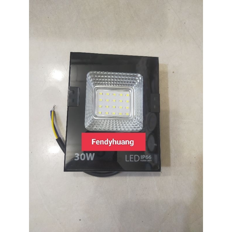 Jual Lampu Led Sorot Tembak Lapangan Taman Rumah Ruko 30 Watt Wat W | Shopee Indonesia