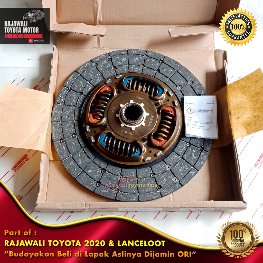 Jual Plat Kopling Fortuner VRZ, Innova Reborn & Hilux 2016-UP Diesel ...