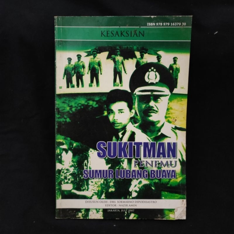 Jual buku | kesaksian sukitman penemu sumur lubang buaya | Shopee Indonesia