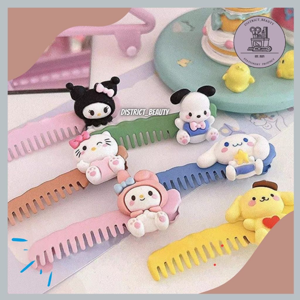 Jual JEPIT RAMBUT ANAK JEPITAN RAMBUT SANRIO JEPITAN BENTUK SISIR ...