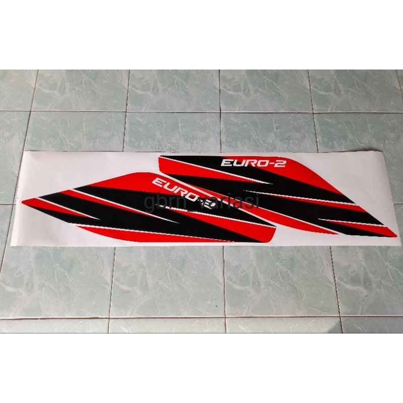 Jual Stiker sticker pintu isuzu elf euro-2 euro 2 nkr nhr / stiker ...