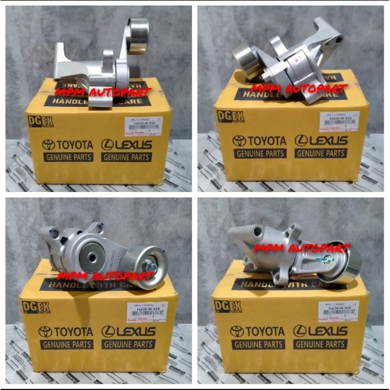 Jual tensioner fan van belt assy innova inova hilux fortuner bensin ...