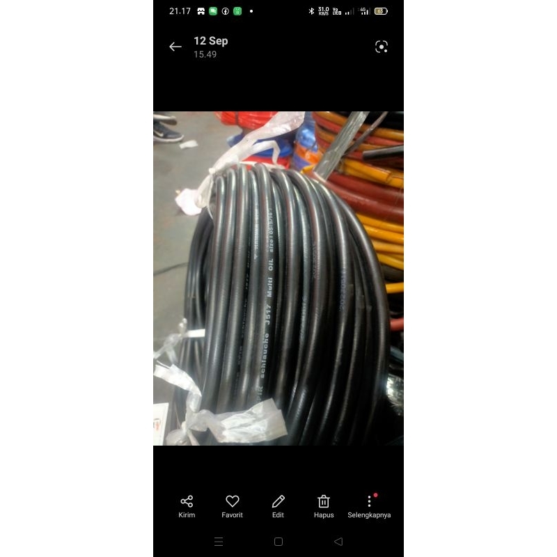 Jual Selang hammerspir multi oil selang bensin minyak gas agin premium ...