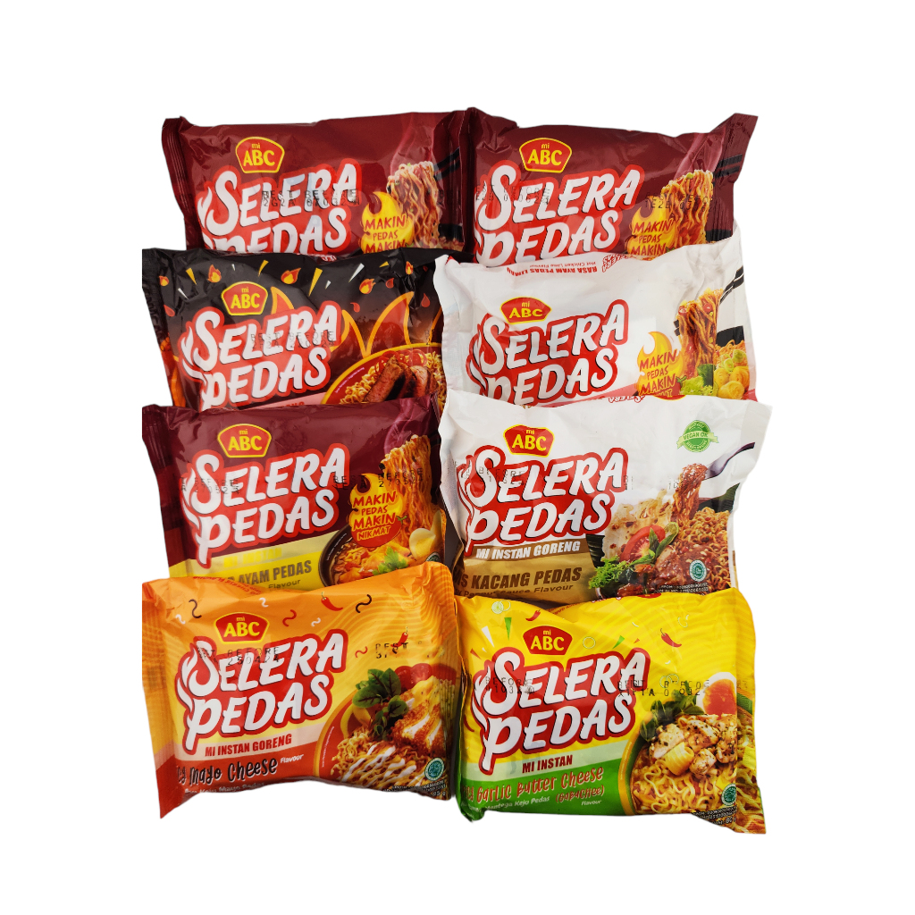 Jual Mie ABC Selera Pedas - Netto 85gr | Shopee Indonesia