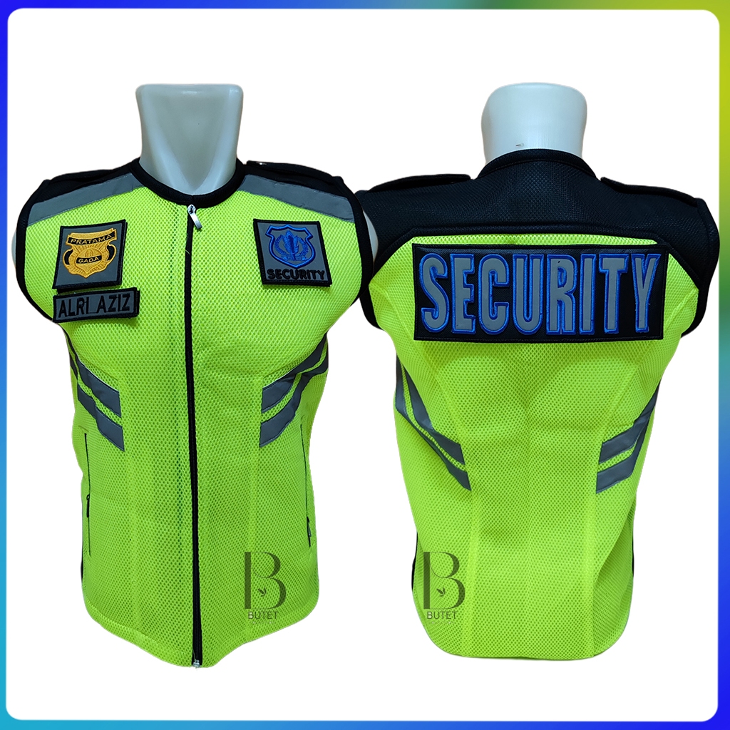 Jual Rompi Security / Rompi Parkir / Rompi Tni Polri / Rompi Dishub / Rompi Proyek Model Hijau ...