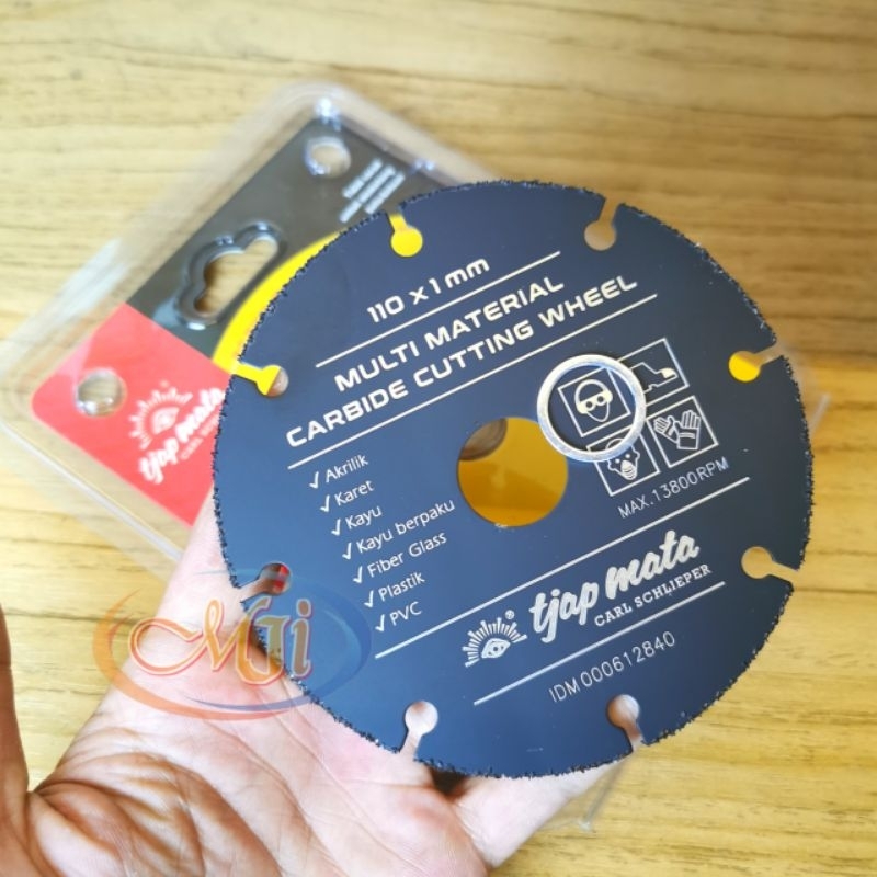 Jual Mata Gerinda Potong Plastik Kayu Akrilik PVC 4 inch Tjap Mata ...