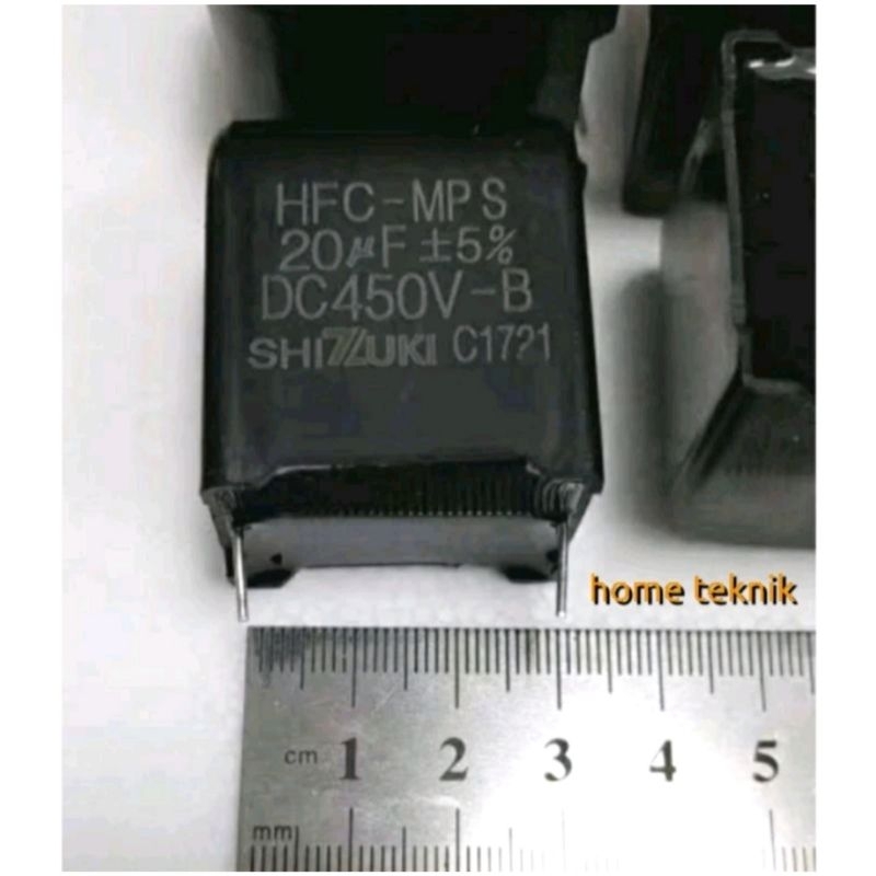 Jual Capasitor 20uf 450VDC HFC - MPS original capasitor modul pcb ...