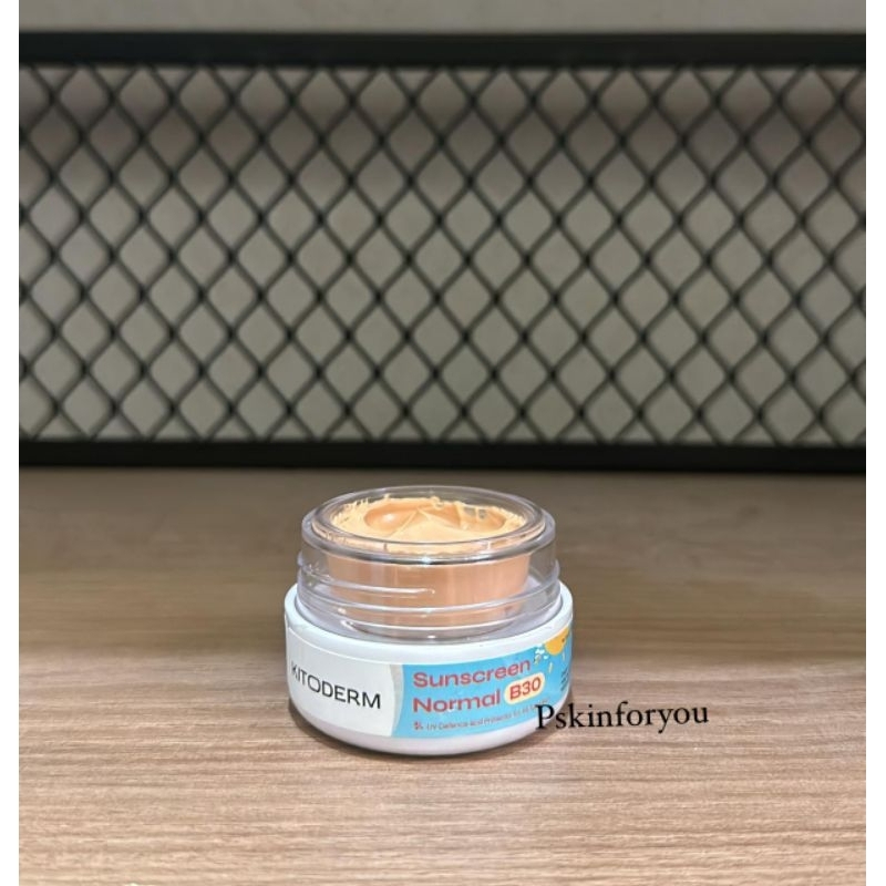 Jual Kitoderm Sunscreen Normal B30 ( Coklat Muda ) | Shopee Indonesia
