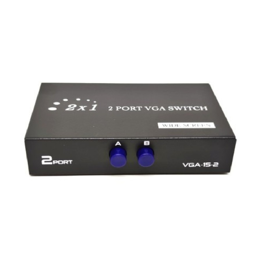 Jual VGA SWITCH 2 PORT / SWITCHER VGA (2 INPUT 1 OUTPUT) | Shopee Indonesia