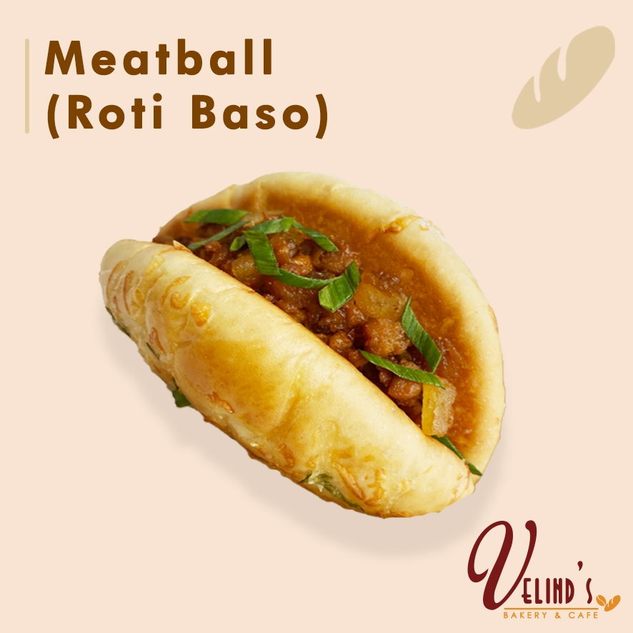 Jual Meatball/ Velind's Bakery/ Roti Baso (Daging sapi) | Shopee Indonesia