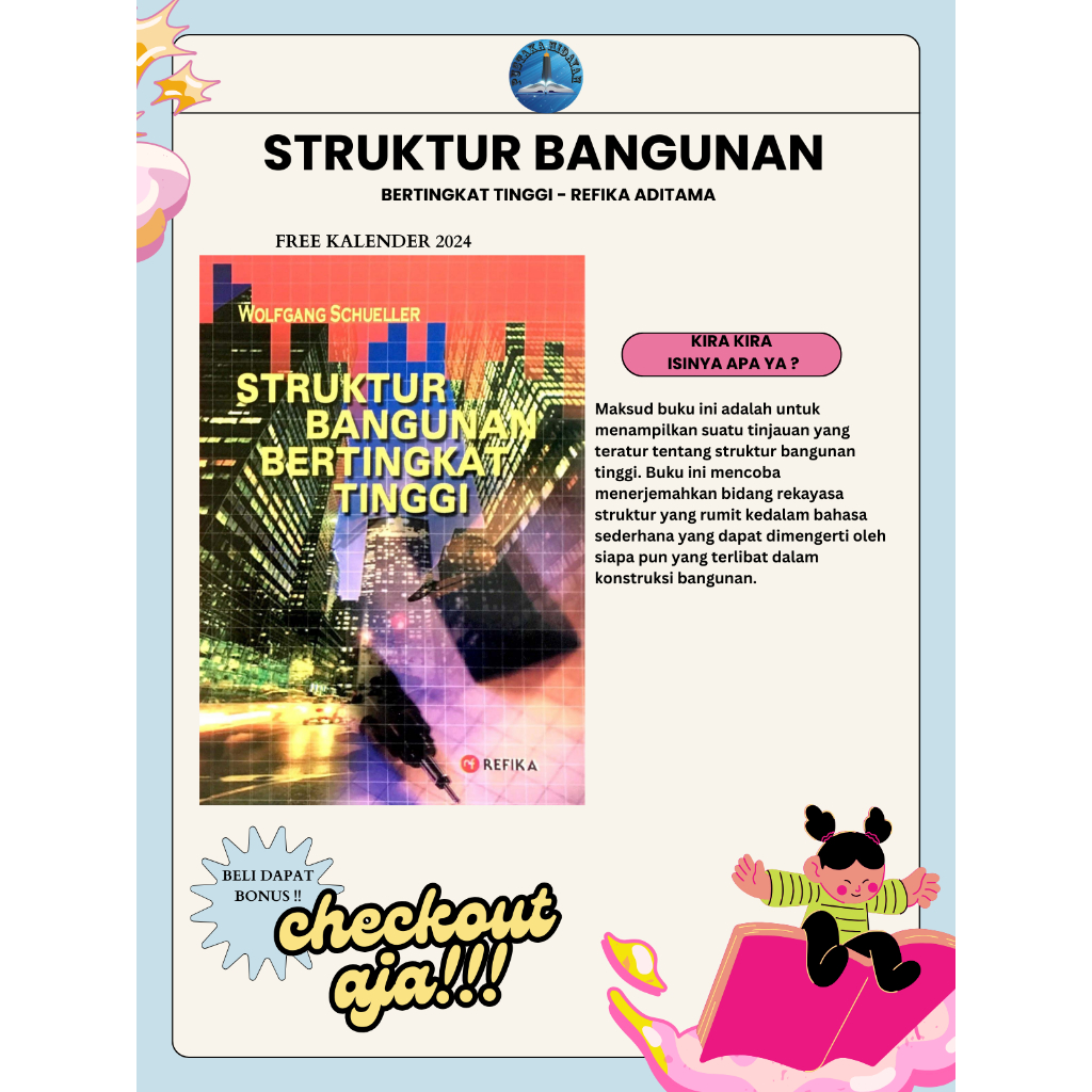 Jual Buku Struktur Bangunan Bertingkat Tinggi Wolfgang Buku Teknik Buku Pendidikan Original 