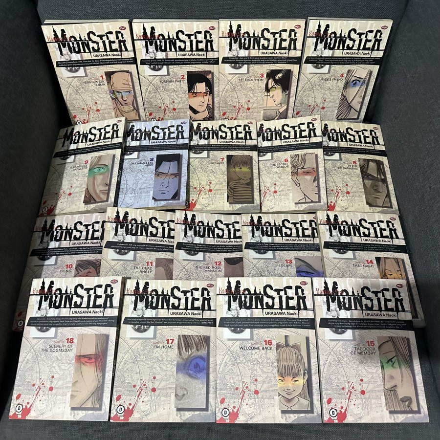Jual Komik Monster 1-18 Tamat (Urasawa Naoki) LENGKAP | Shopee Indonesia