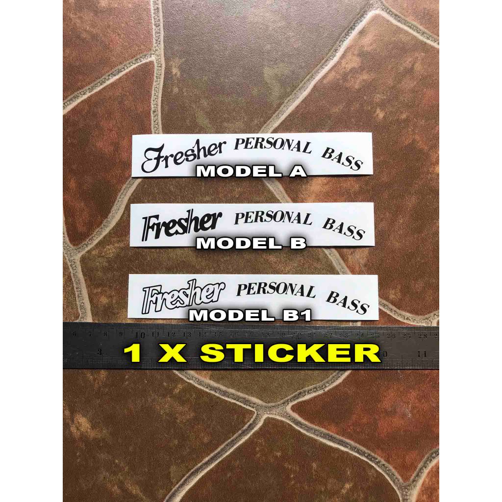 Jual Fresher Personal Bass Headstock Sticker Tempel Precision Jazz Bass ...