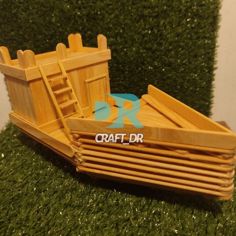 Jual MINIATUR KAPAL PERAHU DARI STIK ES KRIM | Shopee Indonesia