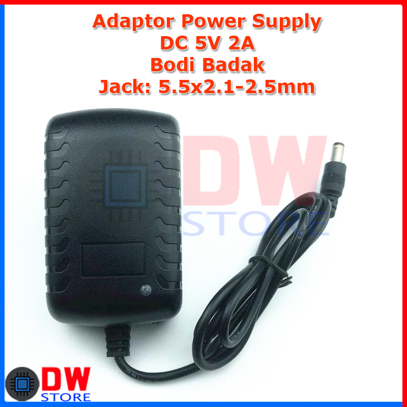 Jual ADAPTOR 5V 2A 5VDC DC5V 5V 2 AMPERE 2 AMPER INPUT AC 220V OUTPUT ...