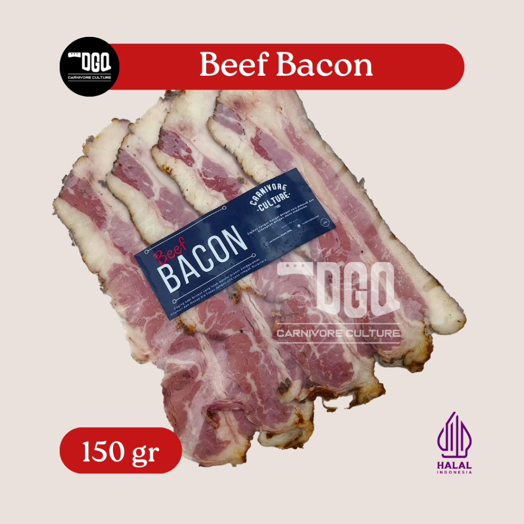 Jual Smoked Beef Bacon Smokin day | Shopee Indonesia