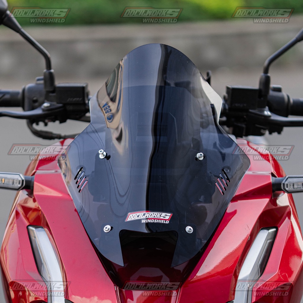 Jual Visor Windshield Model SIRIP ADV 150 dan ADV 160 Windshield ADV by ...