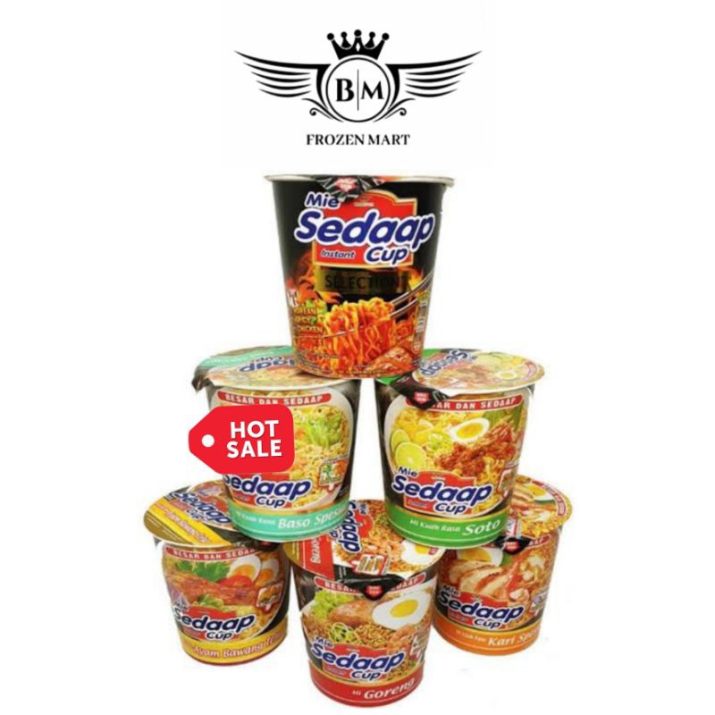 Jual Mie sedaap CUP All varian. | Shopee Indonesia