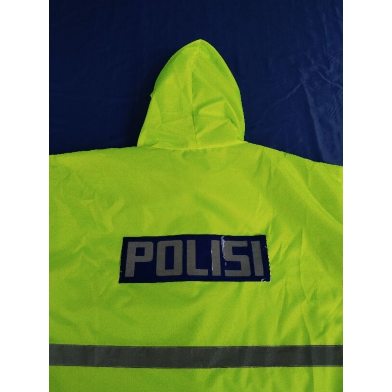 Jual Jas Hujan Security jubah mantel polisi/dishub/polisi militer model ...