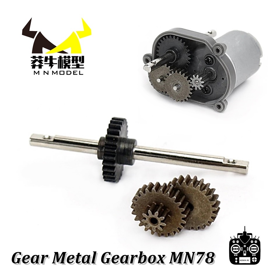 Jual Gear Metal for Gearbox MN78 MN82 MN168 LC79 Skala 1/12 RC Upgrade ...