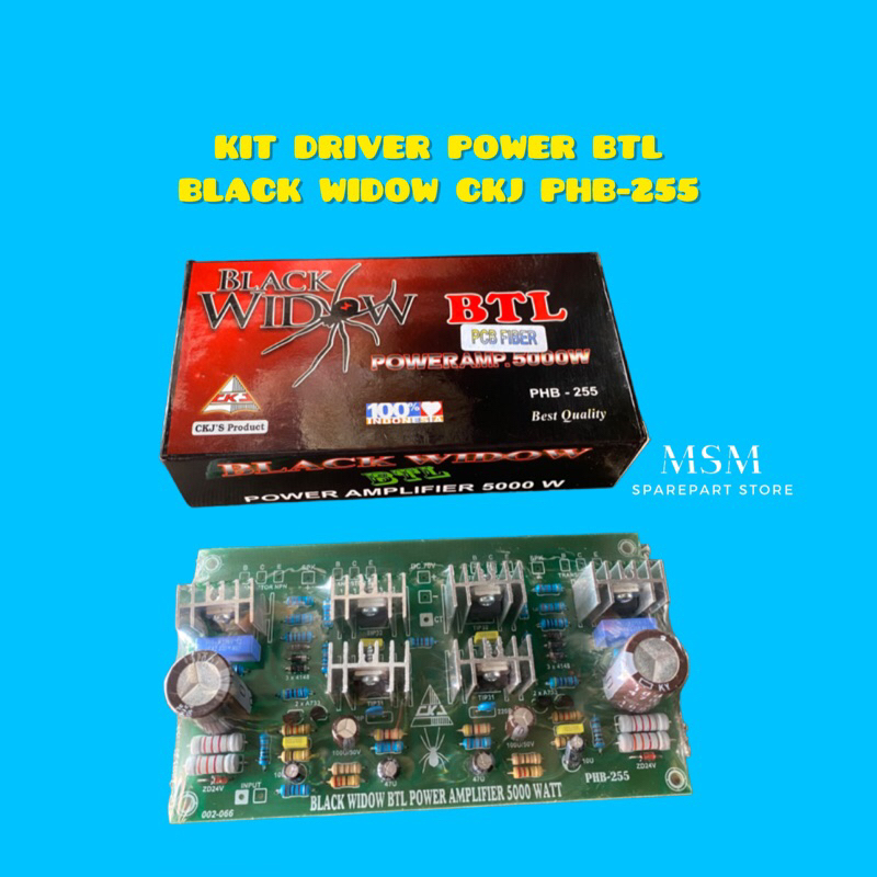 Jual KIT DRIVER POWER BTL BLACK WIDOW CKJ PHB-255 | Shopee Indonesia