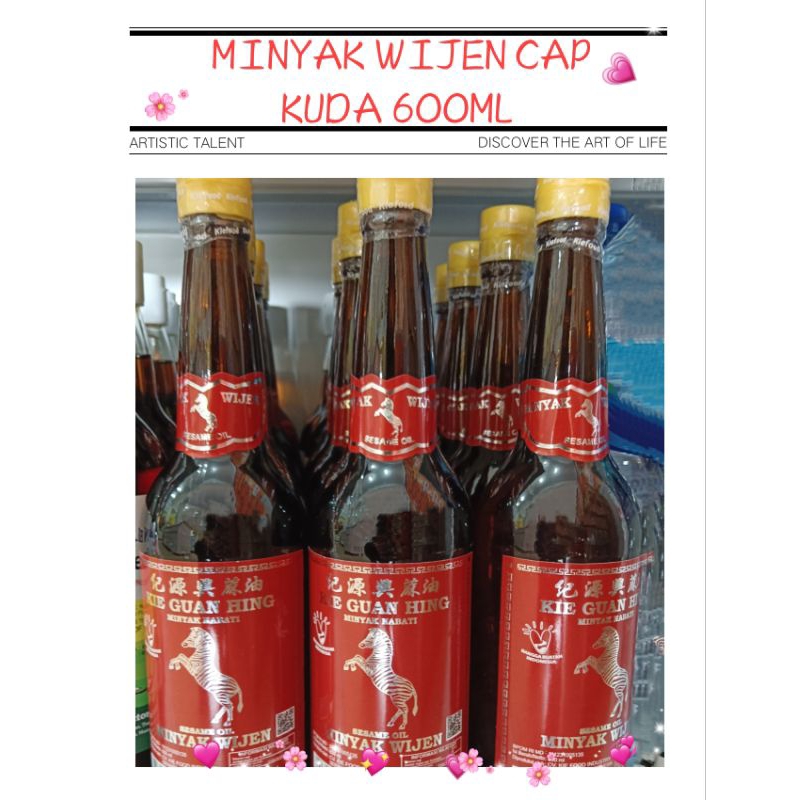 Jual MINYAK WIJEN CAP KUDA 600ML | Shopee Indonesia