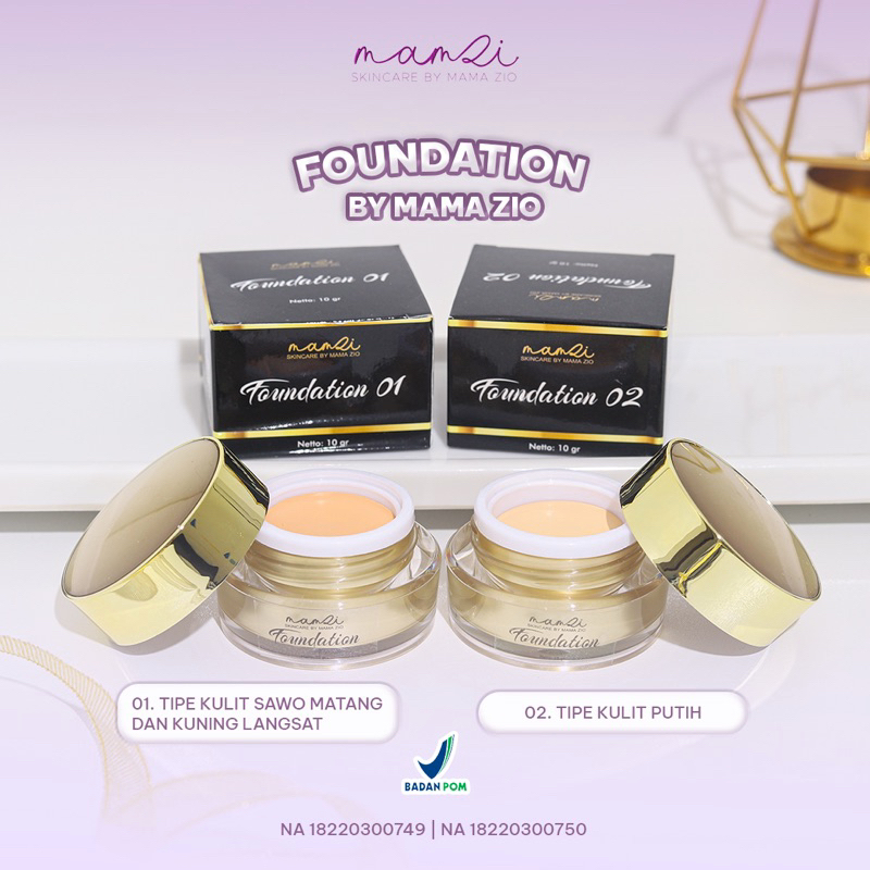 Jual FOUNDATION BY MAMZI | Shopee Indonesia