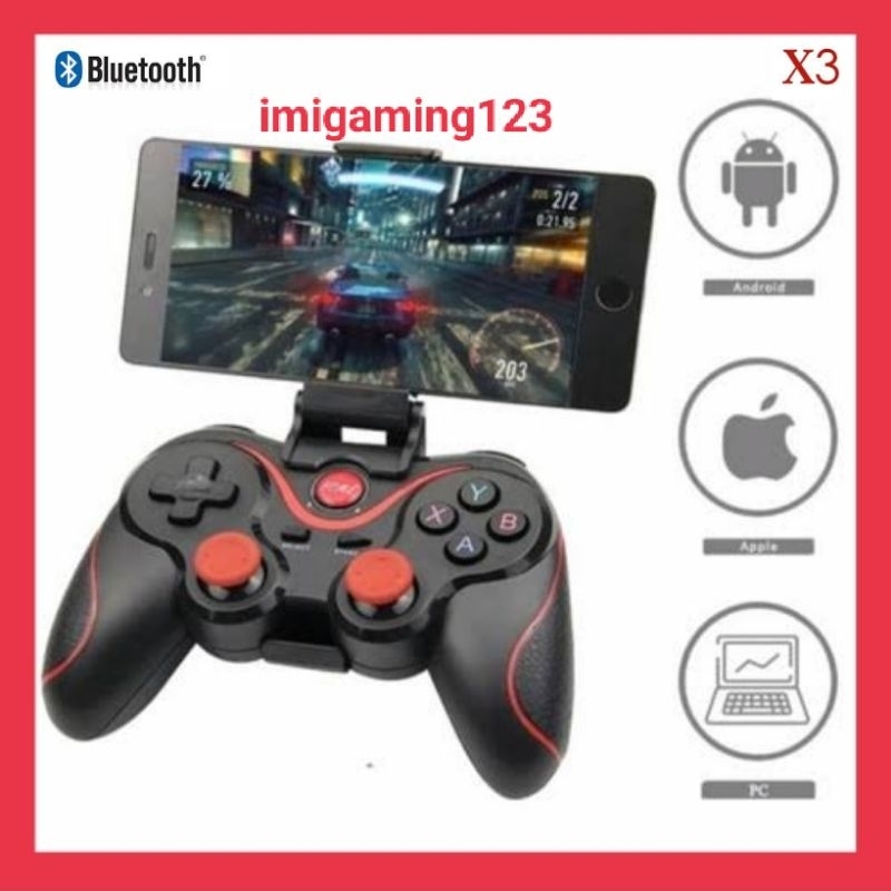 Jual Gamepad Android X3 Bluetooth Wireless Controller Gamepad Android Bloutooth Wireless