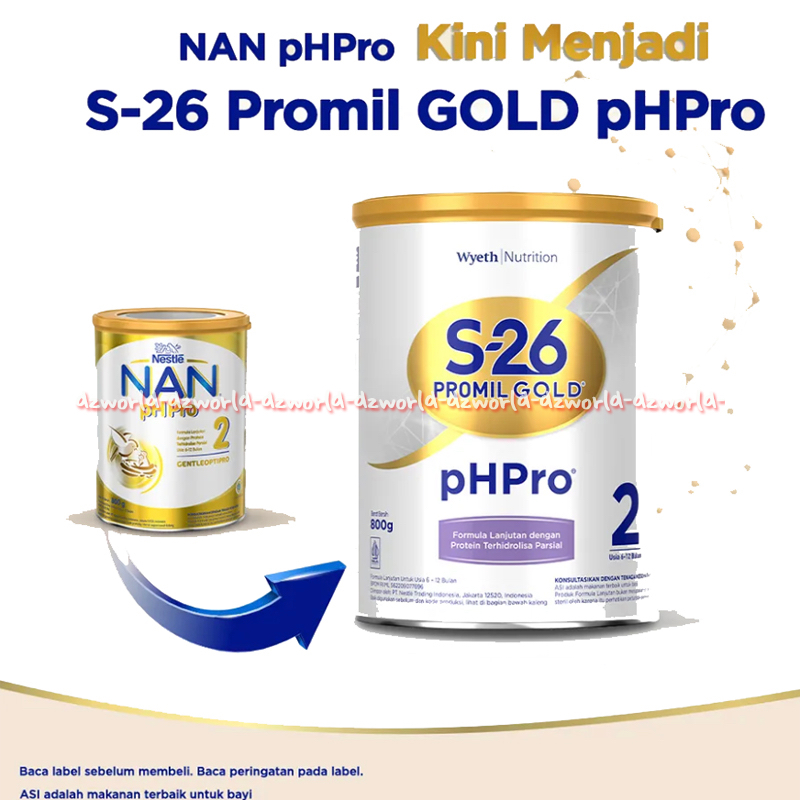Jual S-26 Promil Gold PHPRO 2 800gr Susu S26 Nan PH Pro 2 Untuk Usia 6 ...