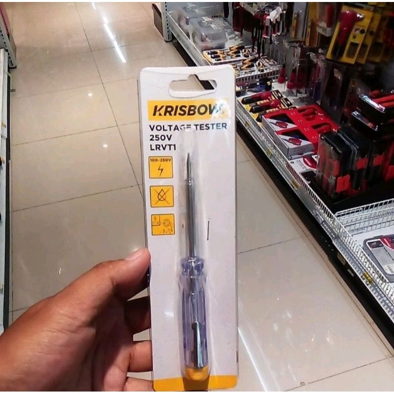 Jual Krisbow voltage tester/tespen | Shopee Indonesia