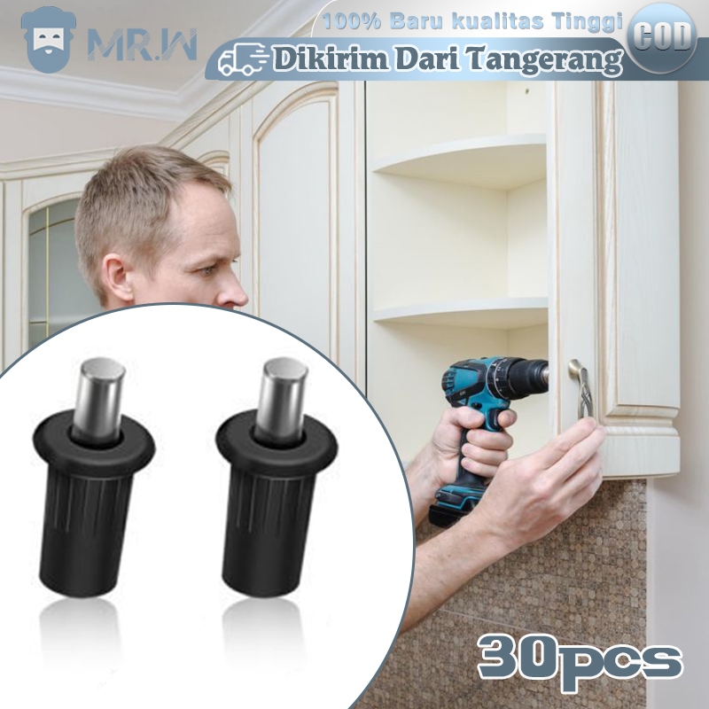 Jual 30pcs Door Pin Metal Engsel Pintu Lemari 7.5mm Spring Ambalan ...