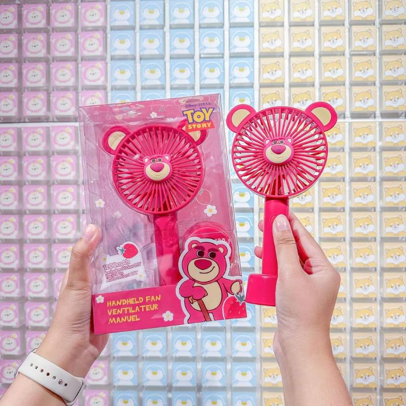 Jual MINISO foldable fan Lotso kipas angin Lotso | Shopee Indonesia