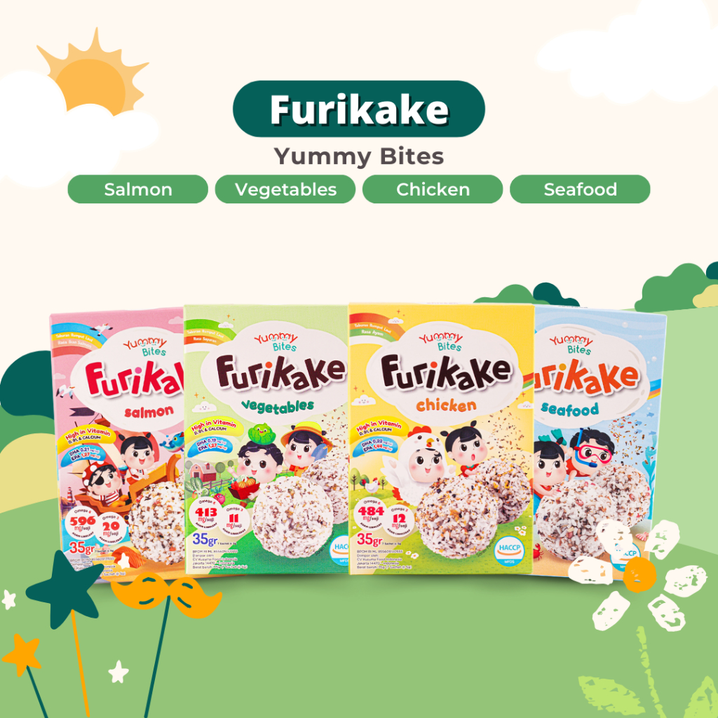 Jual Yummy Bites Furikake 35gr | Shopee Indonesia