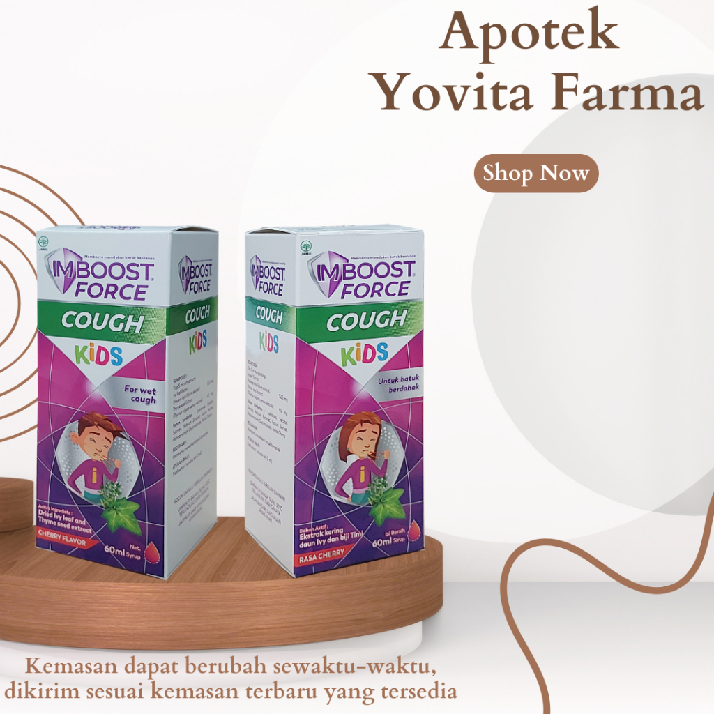 Jual Imboost Force Cough Kids Syrup 60 ml membantu meredakan batuk ...