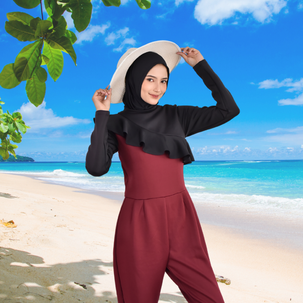 Jual Dianne SET, Baju Renang Muslimah, Baju Renang Muslim, Baju Renang ...