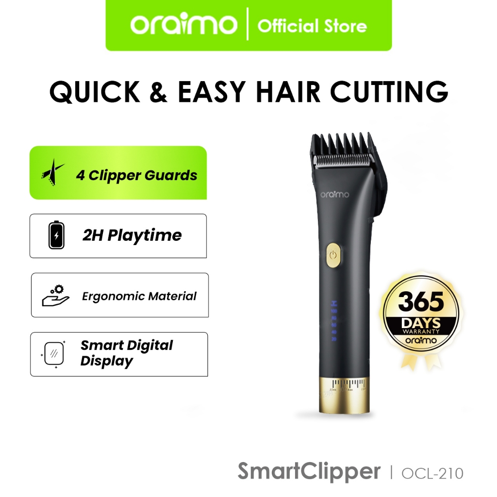 Jual oraimo Smart Clipper Plus OCL-210 Quick and Easy Electric Hair ...