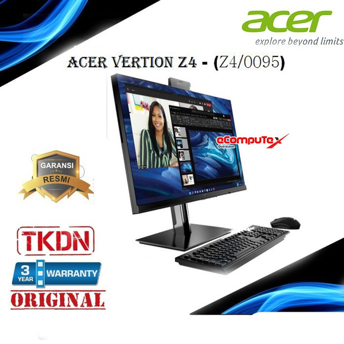 Jual PC AIO ACER VERITON Z4 (VZ4/0095) CORE-i7, 8G, 512GB SSD VGA 4GB ...