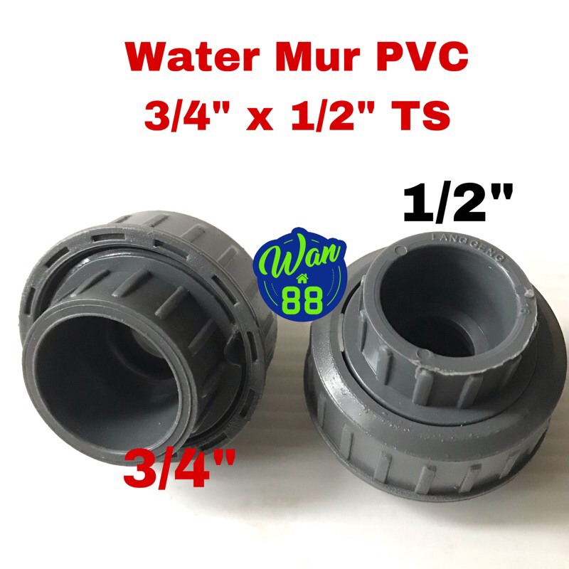 Jual Water Mur PVC 3/4” x 1/2” TS Langgeng | Shopee Indonesia