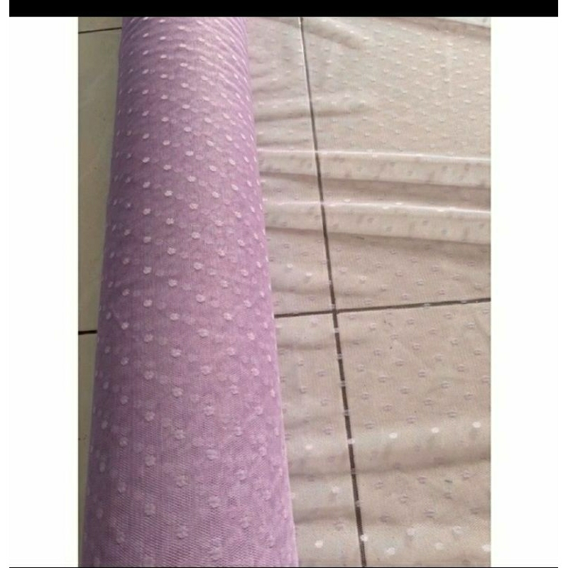 Jual Kain Tile Dot/Polkadot Premium Halus Meteran ( Per 0.5m ) | Shopee Indonesia