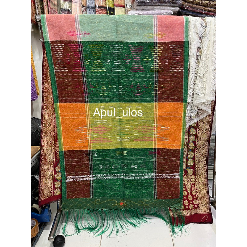 Jual Sadum simata 7 warna terbaru hijau dimensi Ulos boru Ulos bere ...