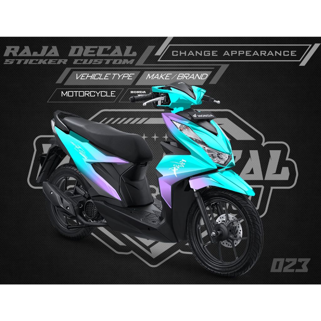 Jual Decal Stiker Beat street Fullbody Beat Deluxe 2020 2021 2022 2023 ...