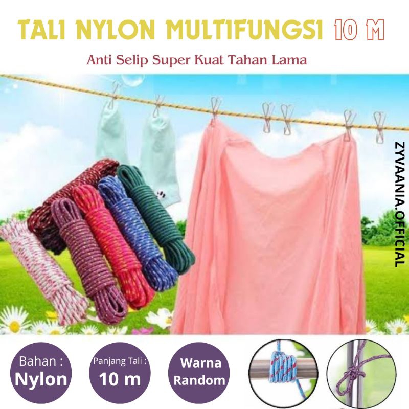 Jual Tali Nylon 10 Meter Multifungsi Tali Tambang Tali Pengikat Tali ...