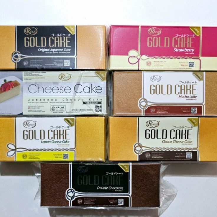 Jual Ready RIOUS GOLD CAKE JAPANESE CHEESE original chooco cheese cake ...