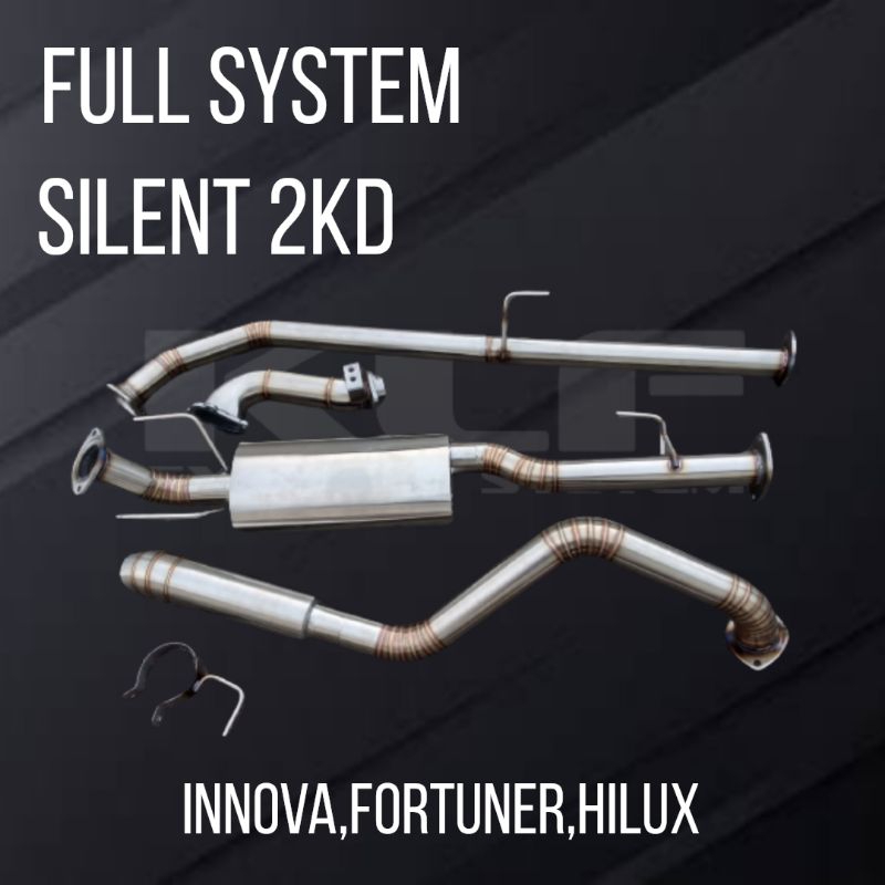 Jual Knalpot Innova Diesel 2KD Fortuner non vnt Hilux 2kd single cabin ...