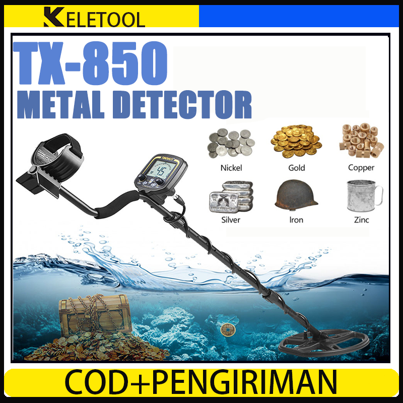 Jual TX850 Underground Metal Detector pendeteksi logam Gold Pendeteksi ...
