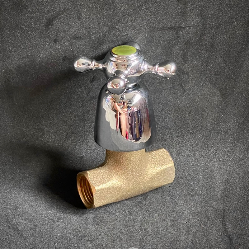 Jual stop kran tanam / kran stop tanam / kran T / kran tee | Shopee ...