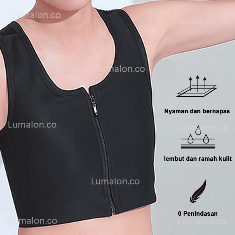Jual Breast binder Chest Binder Perata dada unisex model Bungkus ...