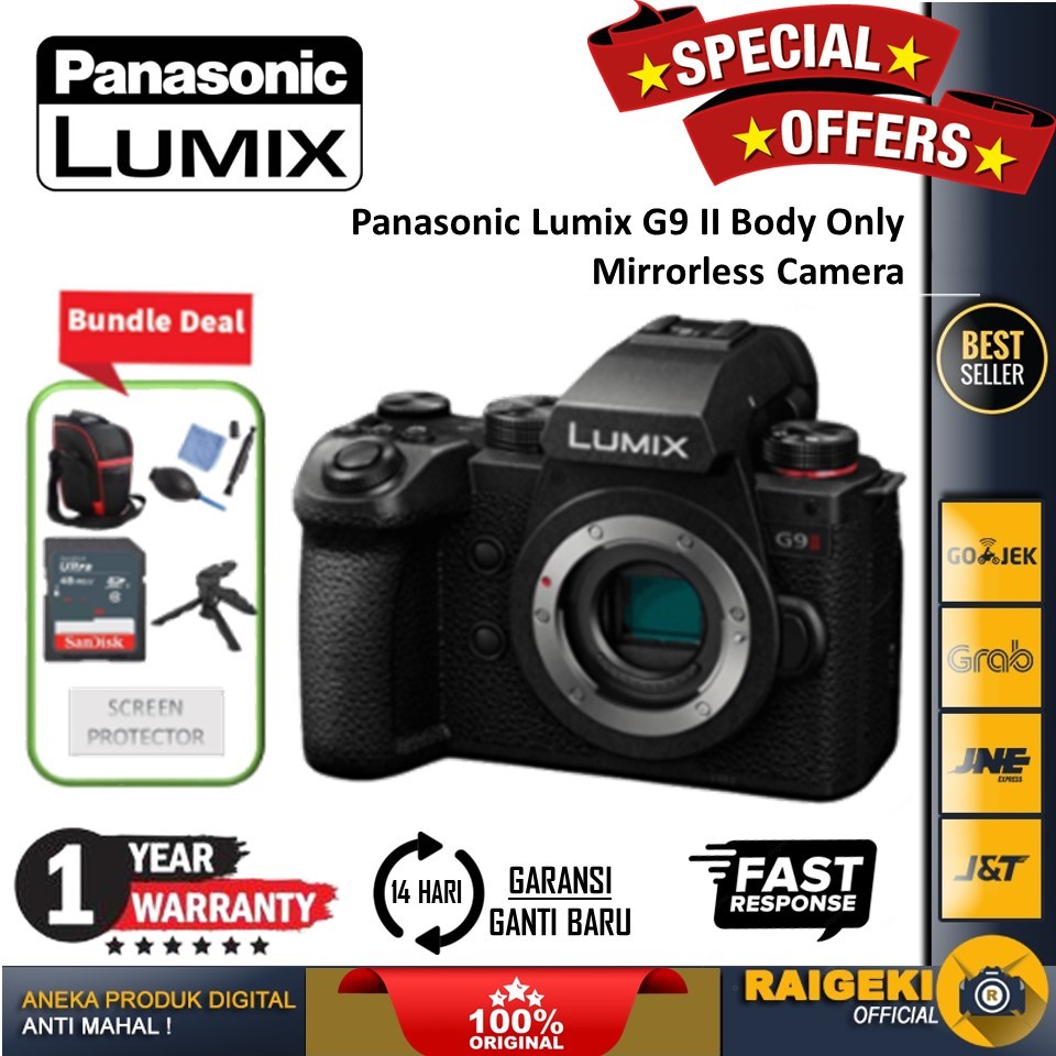 Jual Panasonic Lumix G9 II Body Only Mirrorless Camera | Shopee Indonesia