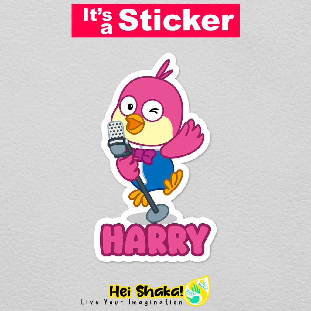 Jual Stiker HARRY Pororo The Little Penguin Sticker Kartun Anak Bahan ...