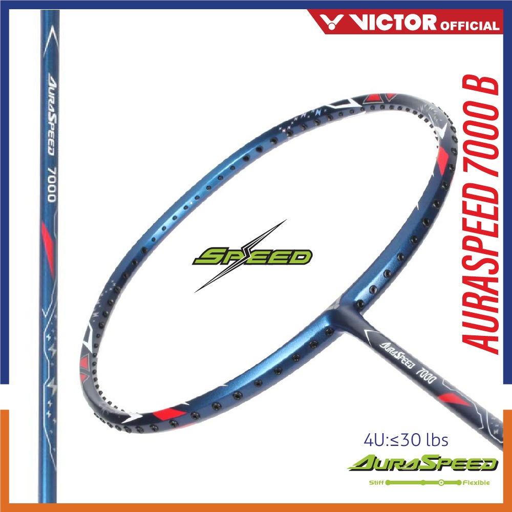 Jual VICTOR Raket Auraspeed 7000 B / Ars-7000 B | Shopee Indonesia